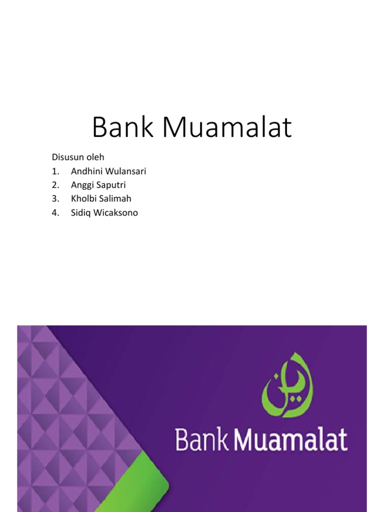 Bank Muamalat | PDF