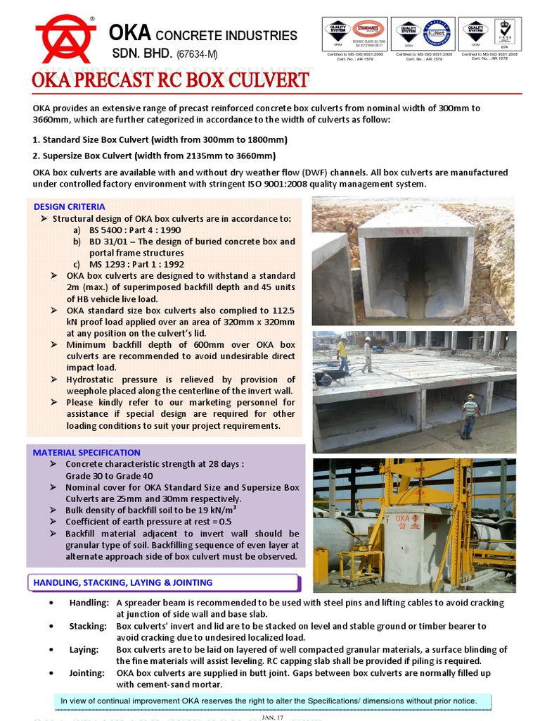 Box Culvert | Download Free PDF | Concrete | Civil Engineering