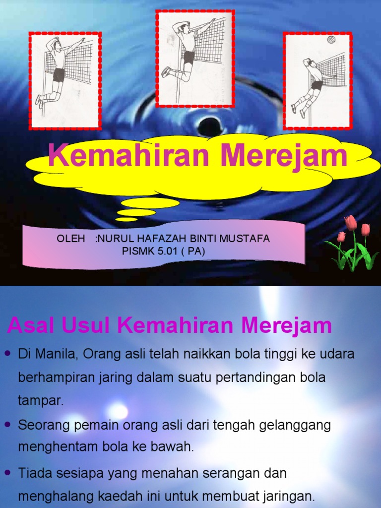 Kemahiran Merejam Dalam Bola Tampar Pdf