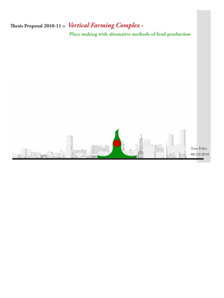 Foleyl - Urban Farm-Thesis Program - 2010 PDF | PDF | Agriculture | Foods