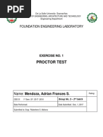 Modified Proctor Test Procedure Guide | PDF | Density | Porosity