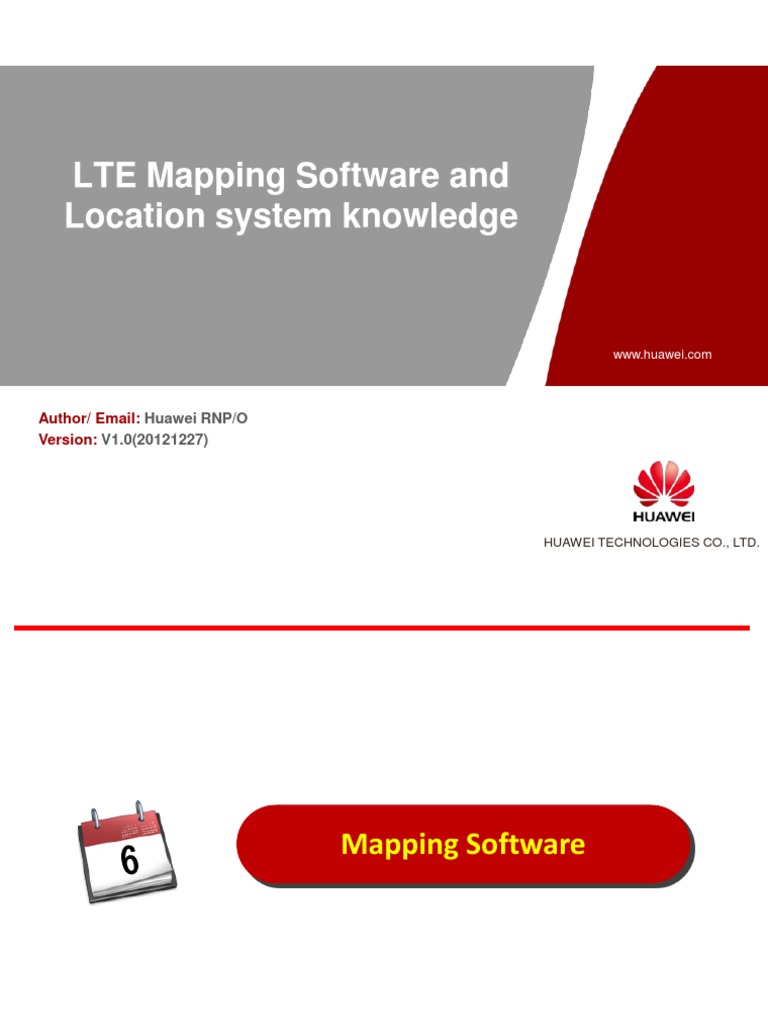 LTE Mapping Software | PDF