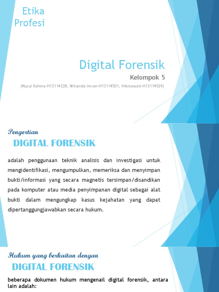 Panduan Lengkap Digital Forensik | PDF