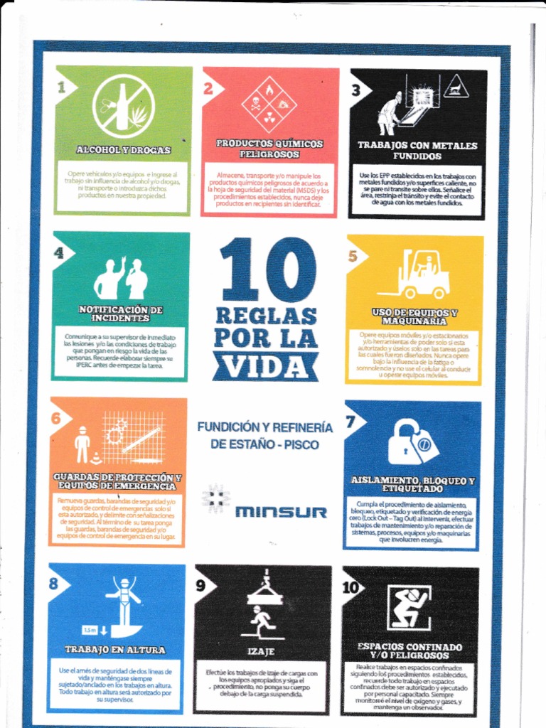 10 reglas por la vida