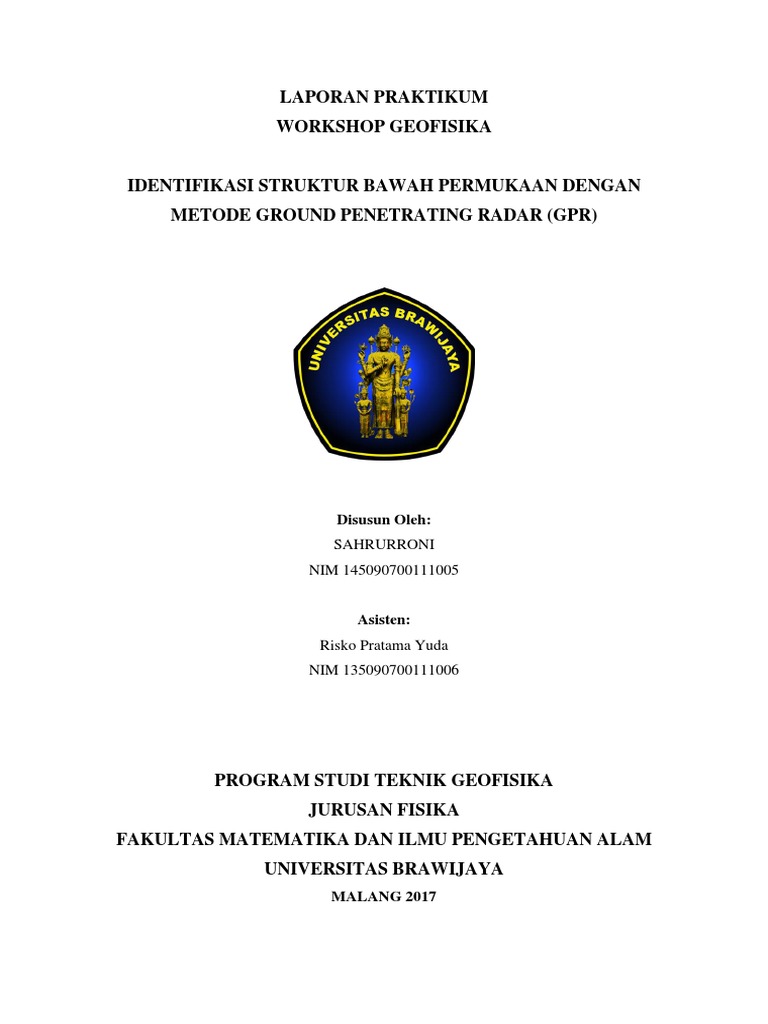 Identifikasi Struktur dengan GPR | PDF | Sains & Matematika