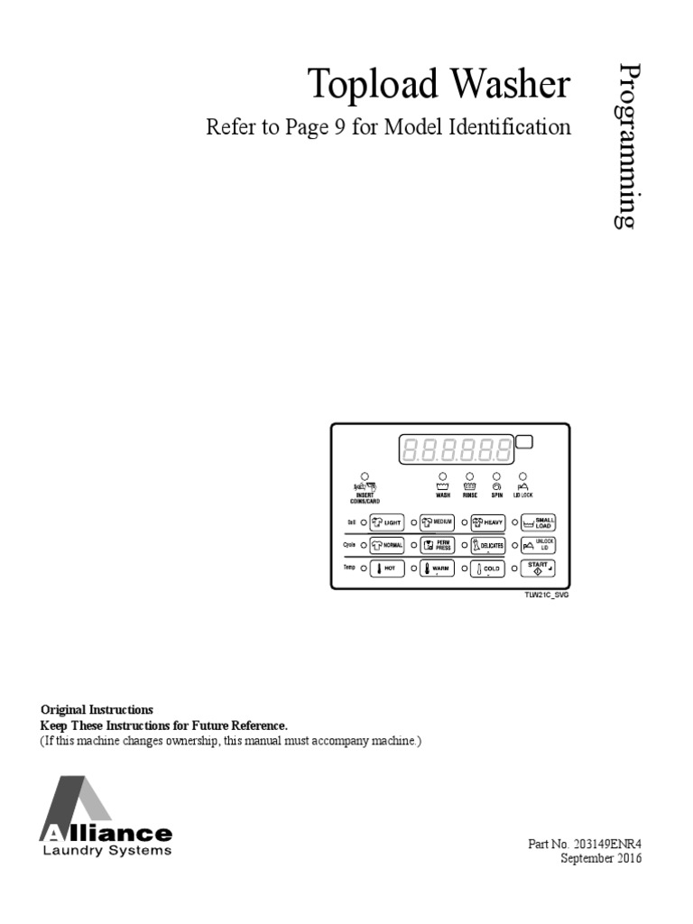 en | PDF | Washing Machine | Light Emitting Diode