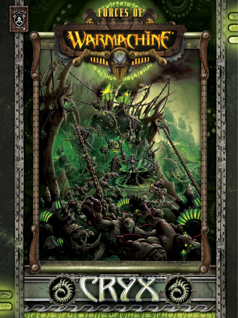 MKII Warmachine Forces Cryx PDF | PDF | Copyright | Unrest