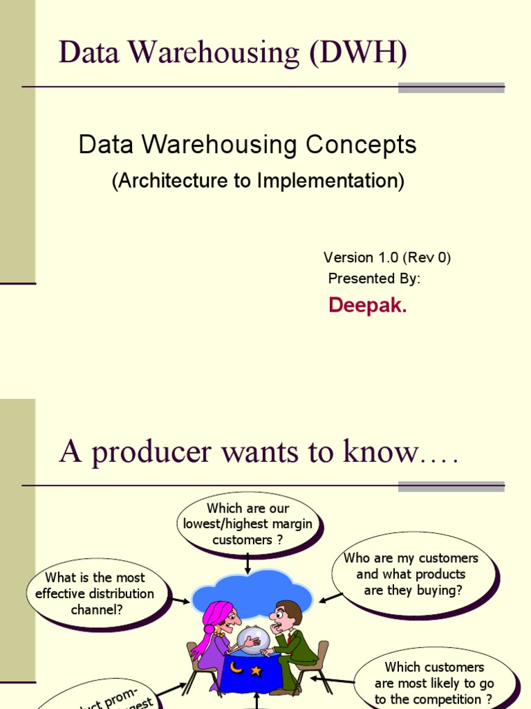 DWH Start l2 | Download Free PDF | Data Warehouse | Databases