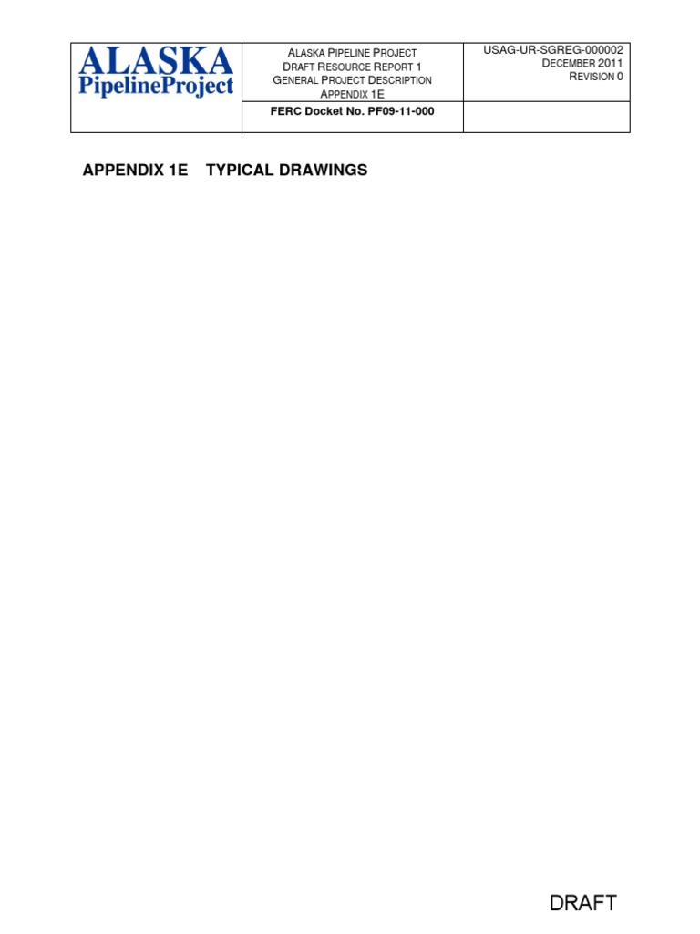 Draft Resource Report 1 e | PDF | Fault (Geology) | Pipeline Transport