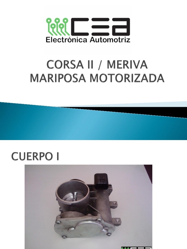 CEA, Electronica Atomotriz, Corsa II, Mariposa Motorizada, Pedal ...