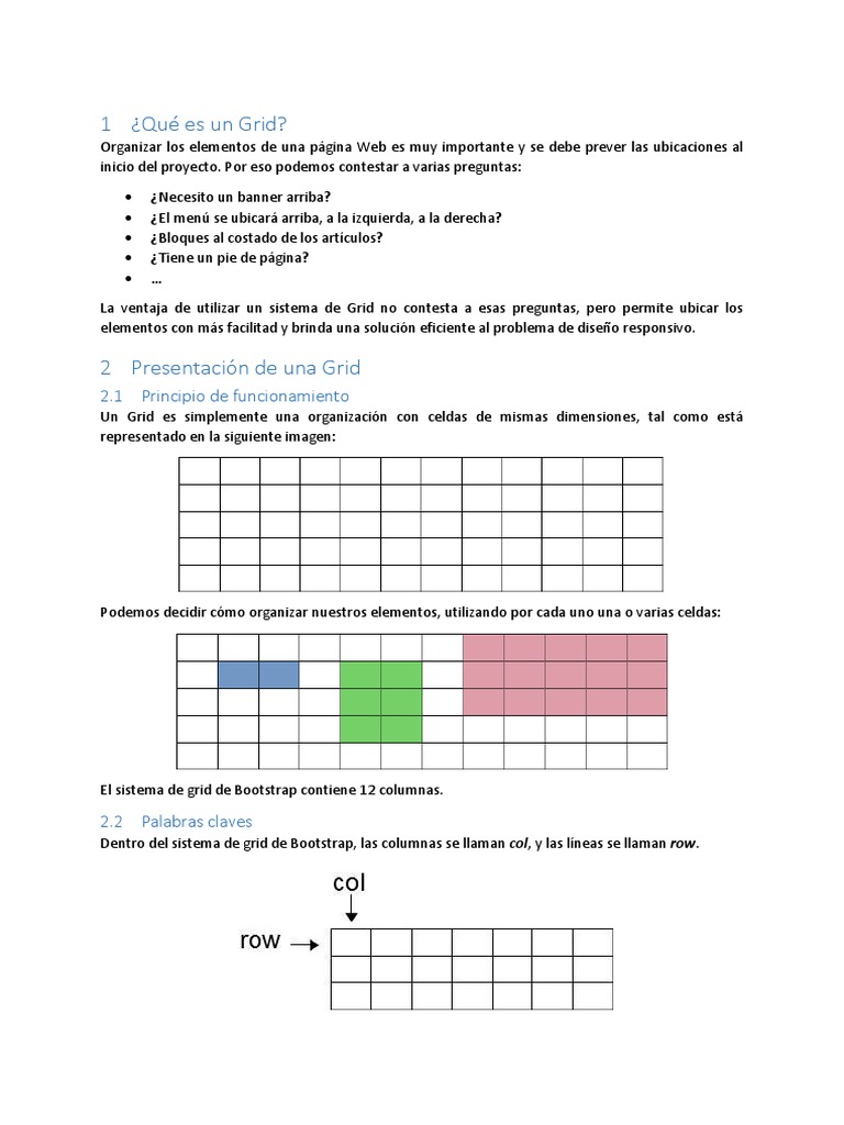 1 ¿Qué es un Grid?: 2.1 Principio de funcionamiento
