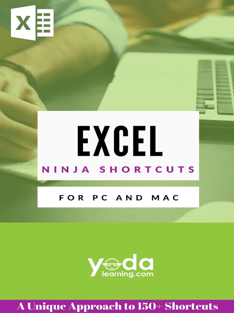 Excel Ninja Shortcuts | PDF | Microsoft Excel | Human–Computer Interaction