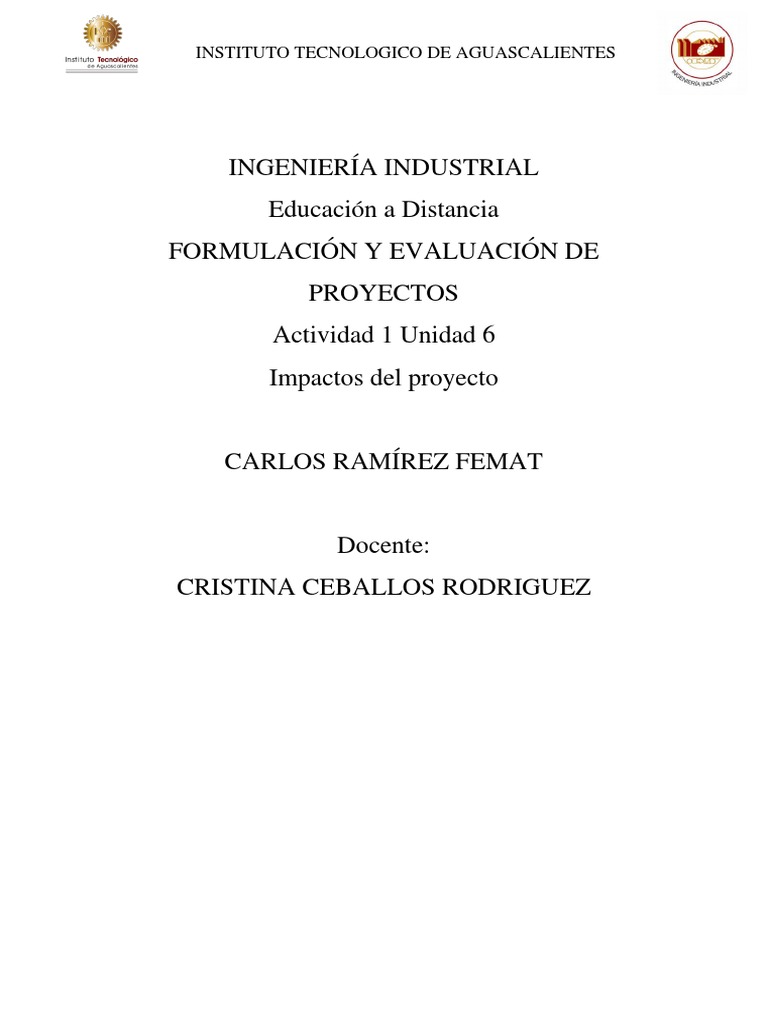 Impacto Del Proyecto | PDF | Hidroponia | Agricultura