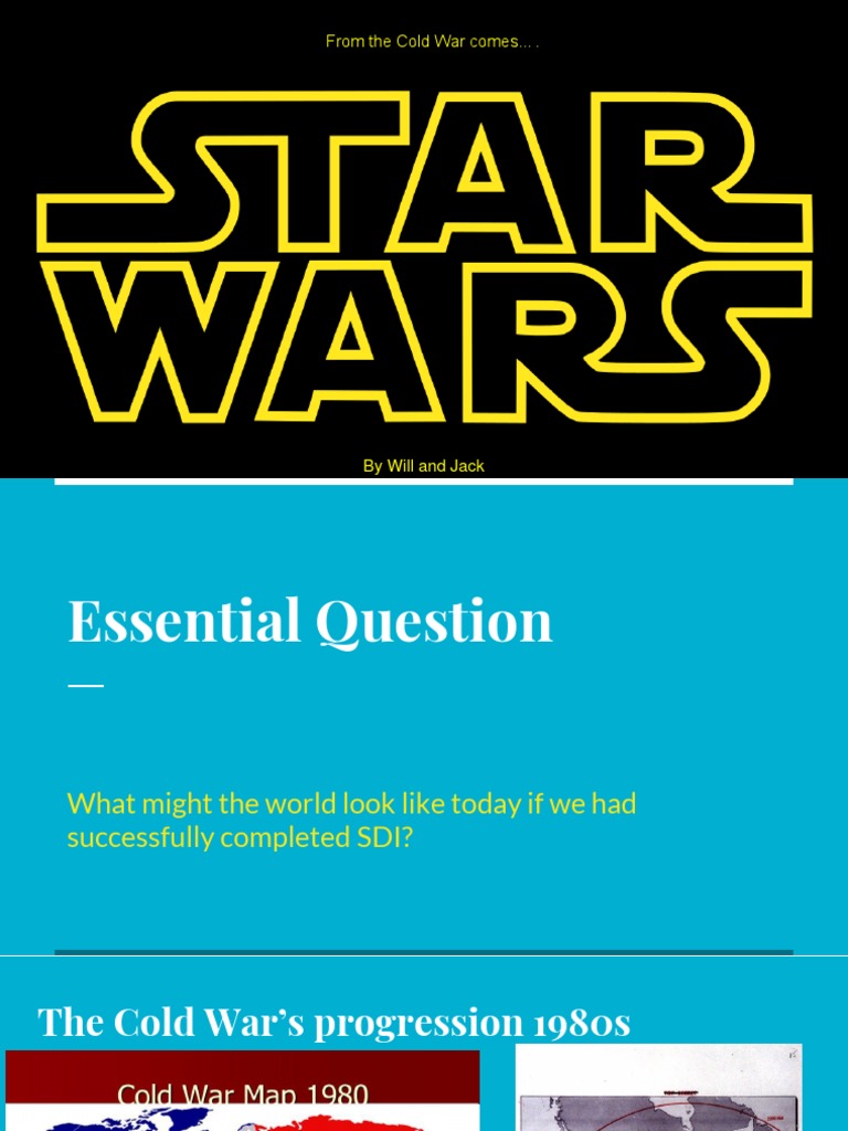 Star Wars Cold War 1 | PDF | Strategic Defense Initiative | Global Politics