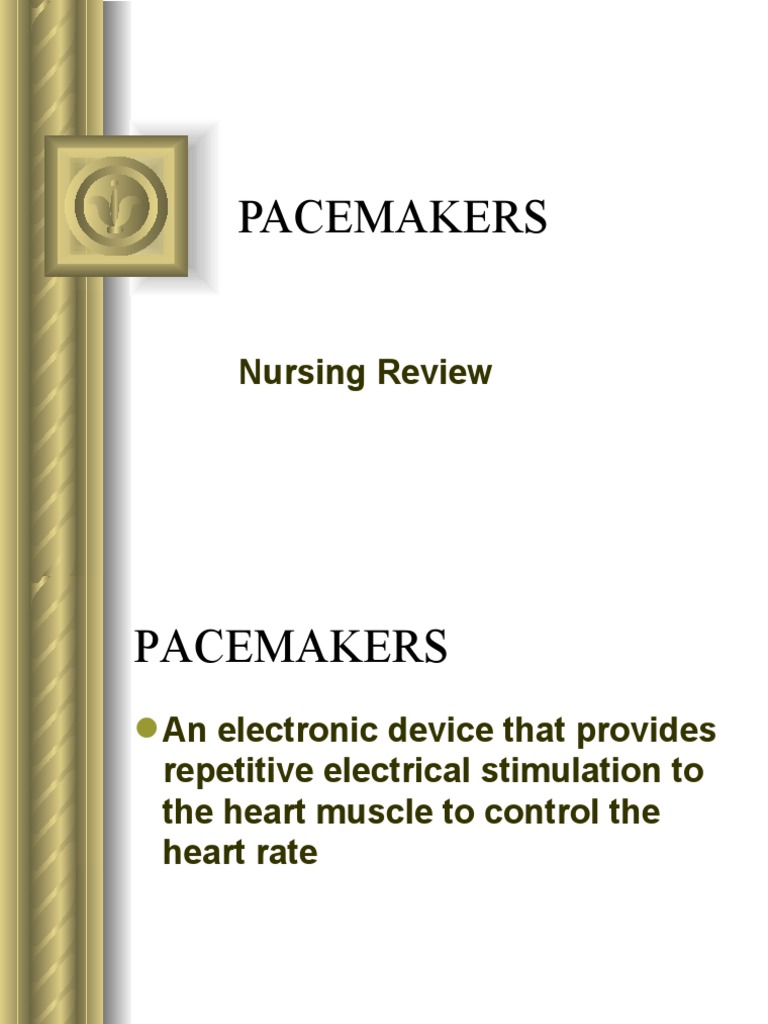 Nursing Guide to Pacemaker Care | PDF | Science & Mathematics ...