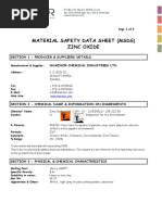 MSDS For Coal Sample | PDF | Dangerous Goods | Waste Management