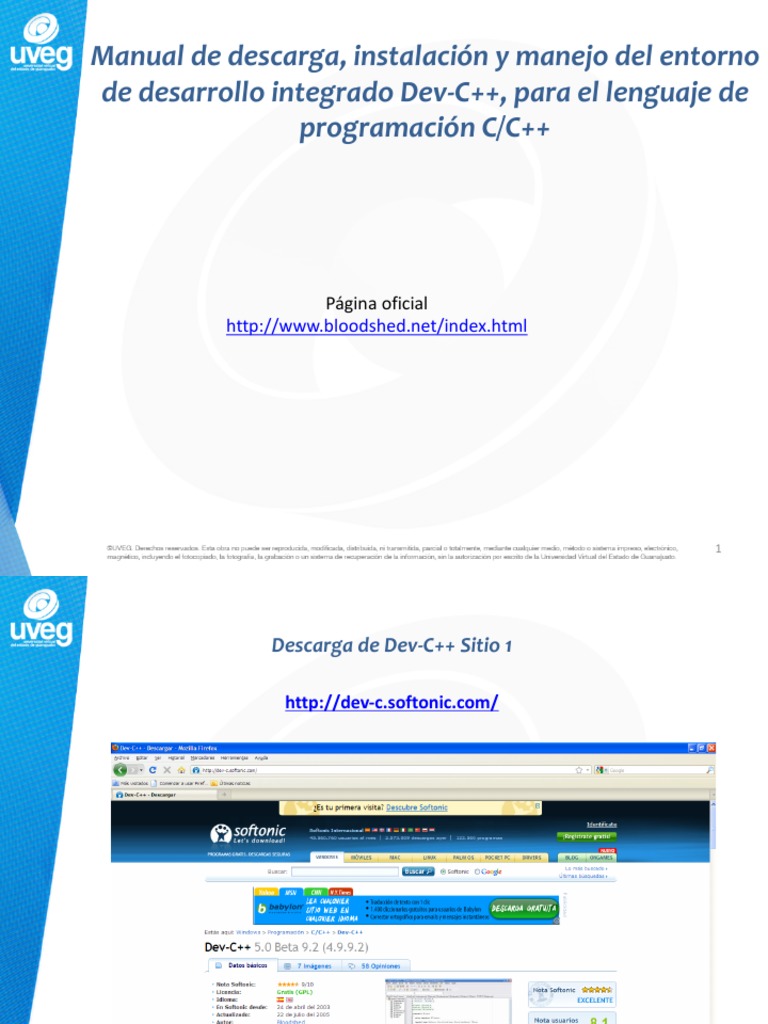 Instalación de Dev-C++ | C (lenguaje de programación) | Entorno de ...