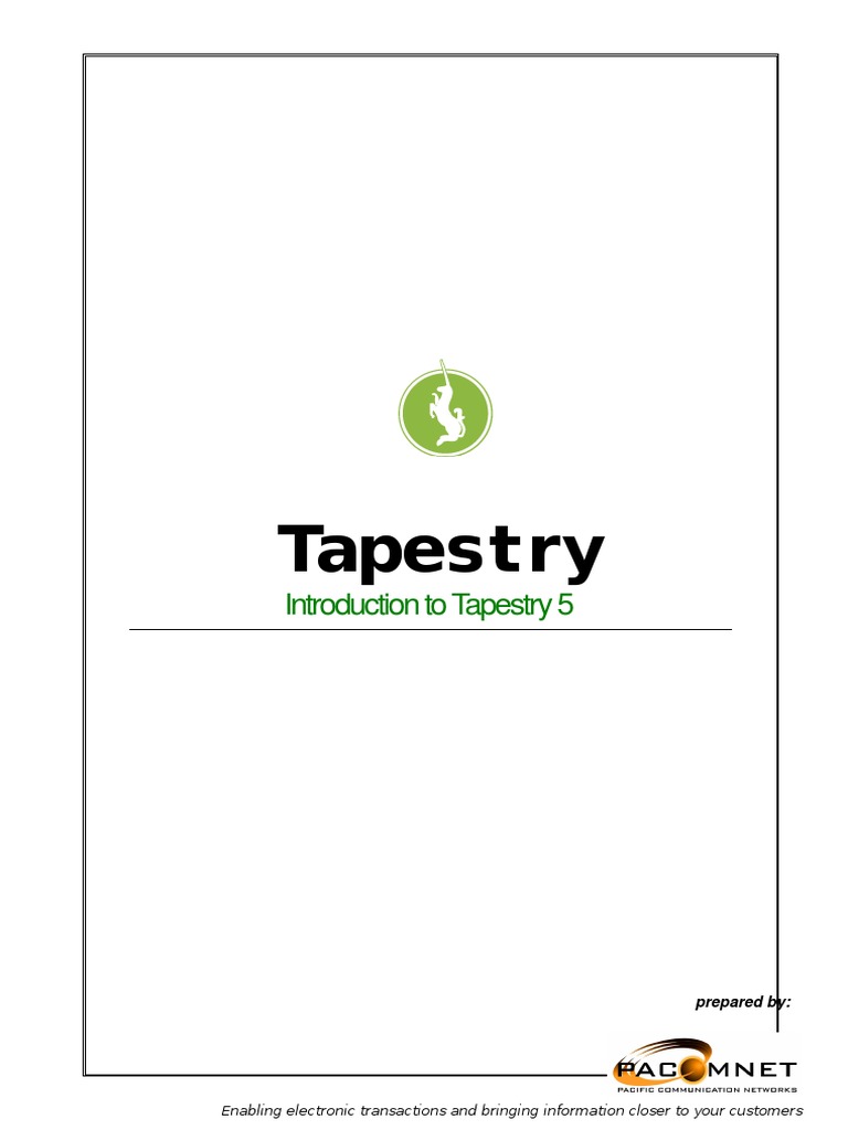 Tapestry Module Pdf Java Programming Language Cascading Style