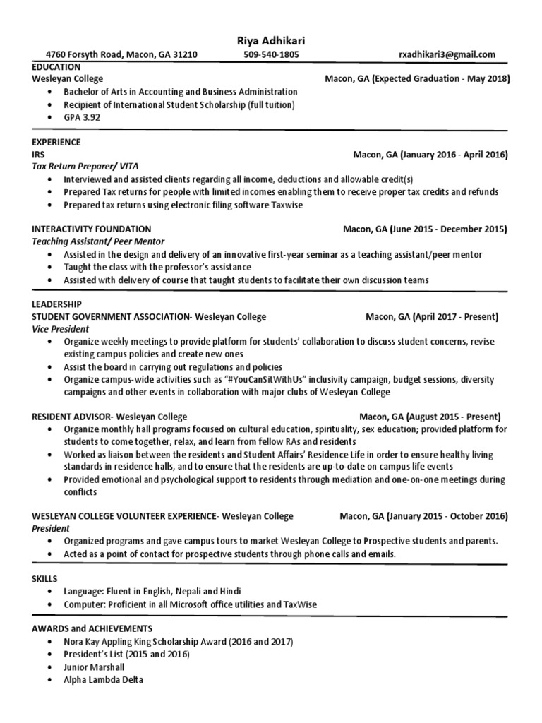 Riya Adhikari Resume | PDF | Mentorship | Learning