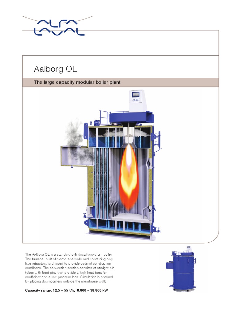 Aalborg OL: The Large Capacity Modular Boiler Plant | PDF | Boiler ...