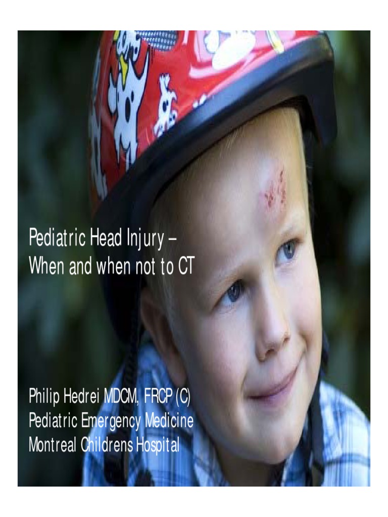 Caep Peds Head Injuries | PDF | Traumatic Brain Injury | Ct Scan