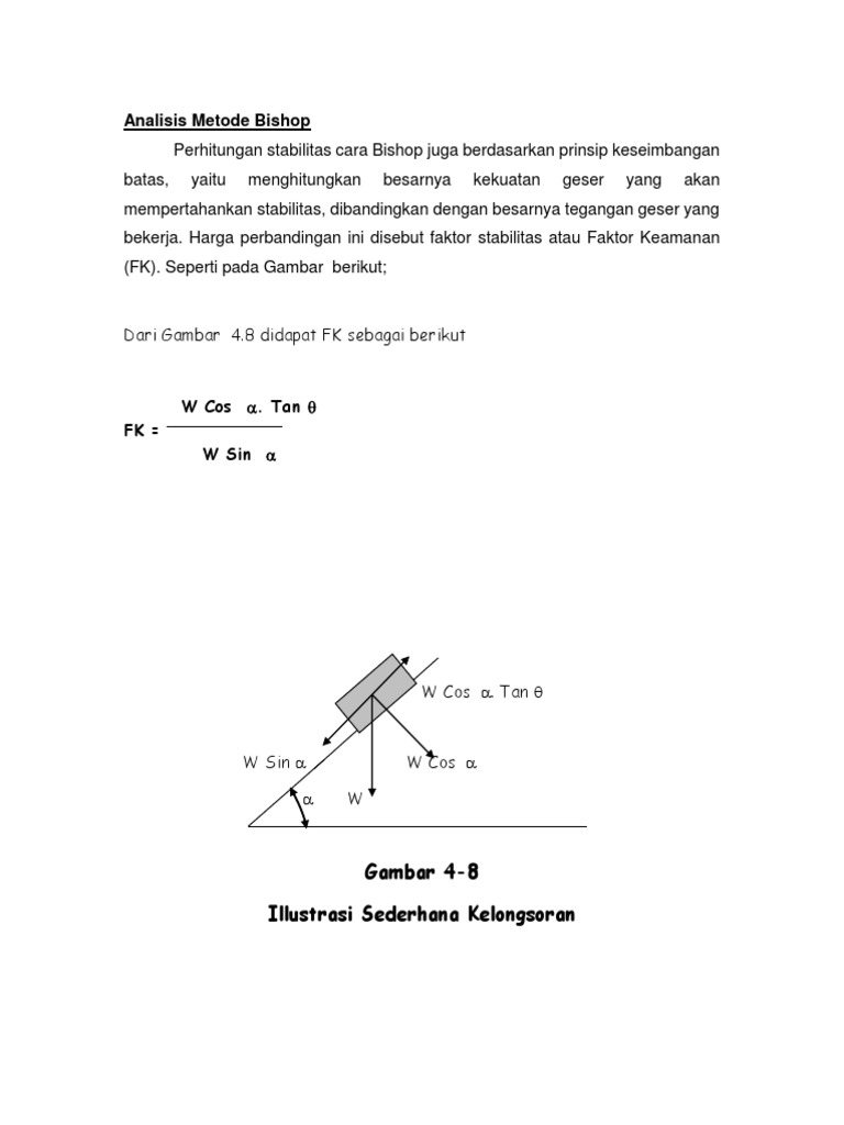 Analisis Metode Bishop | PDF