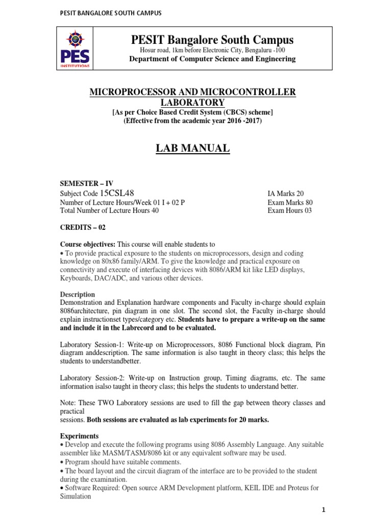 LM 15CSL48 MP1 | PDF | Arm Architecture | Computer Program
