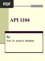 Api 1104 | PDF | Welding | Construction