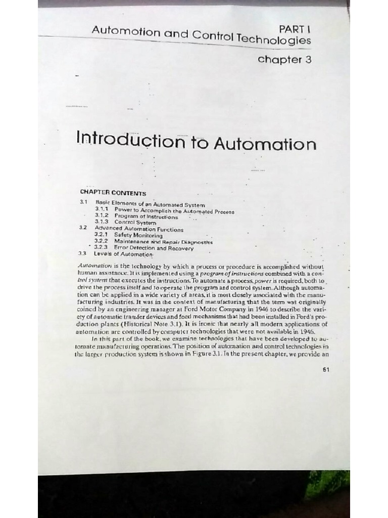Chapter 2 Automation | PDF
