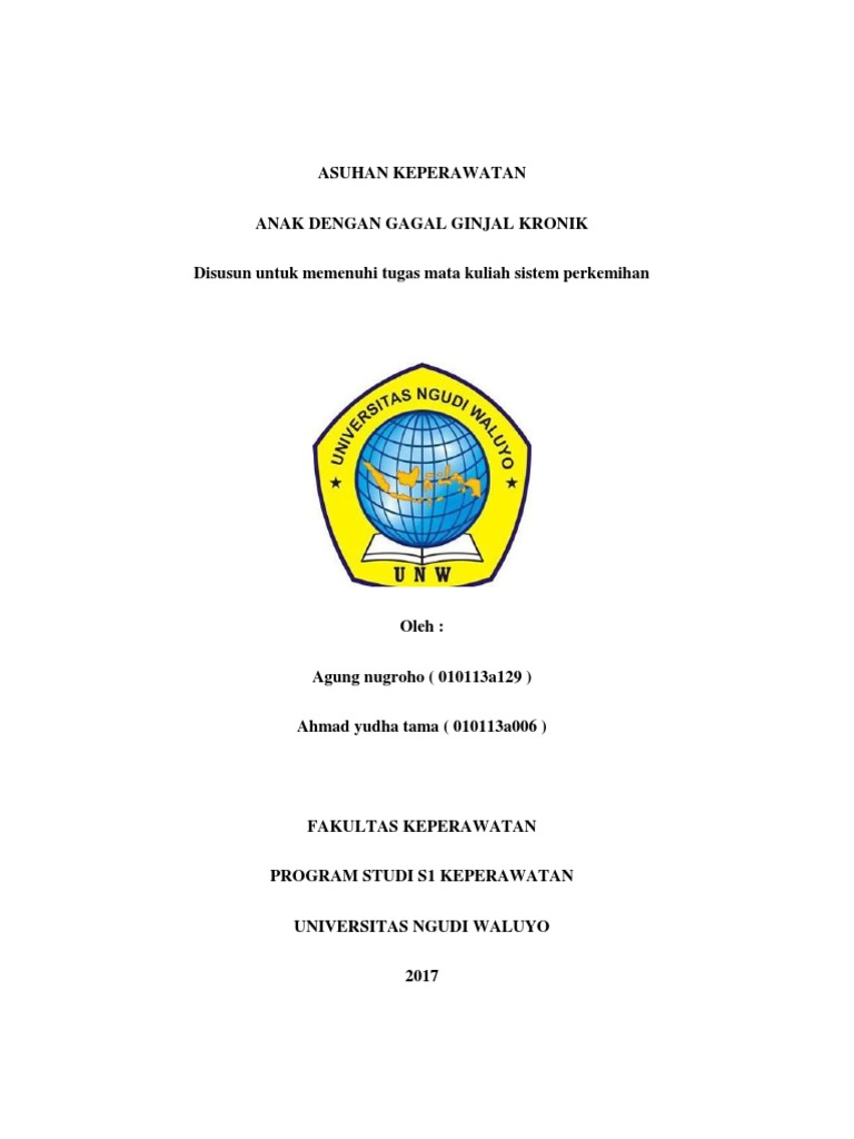 Askep Gagal Ginjal Kronik Pada Anak | PDF