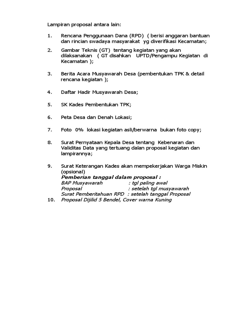 Proposal Pembangunan Jamban Desa Seren | PDF