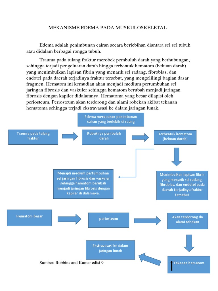 Mekanisme Edema PD Muskuloskeletal | PDF