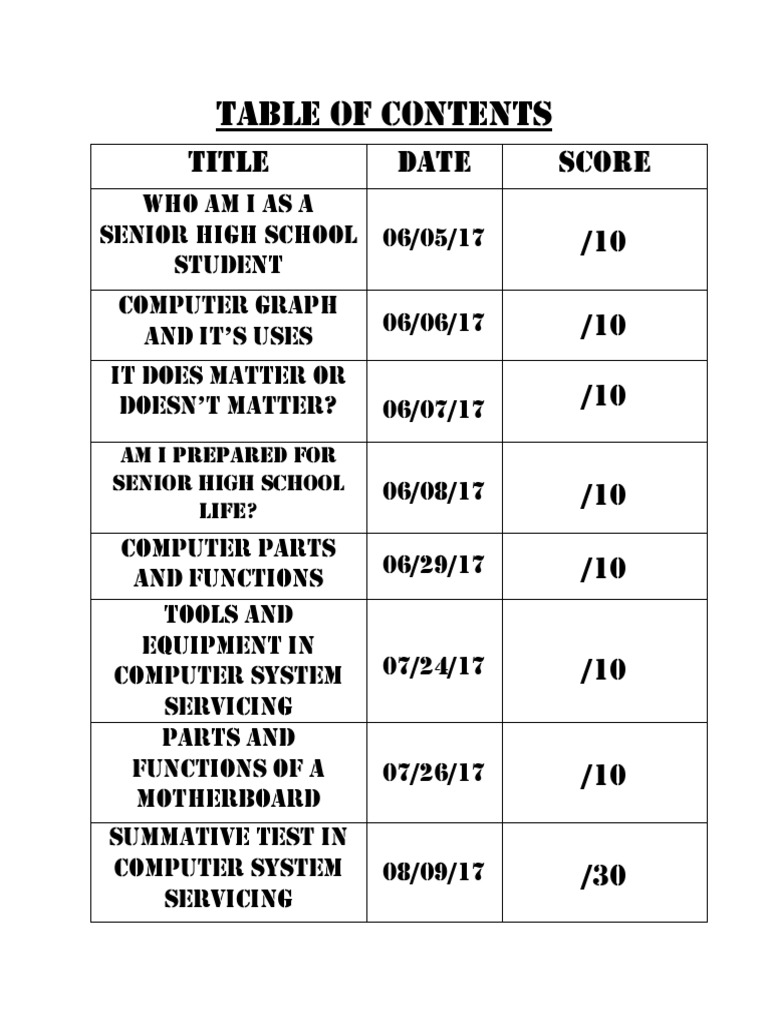 Table of Contents | PDF | Computing | Hardware