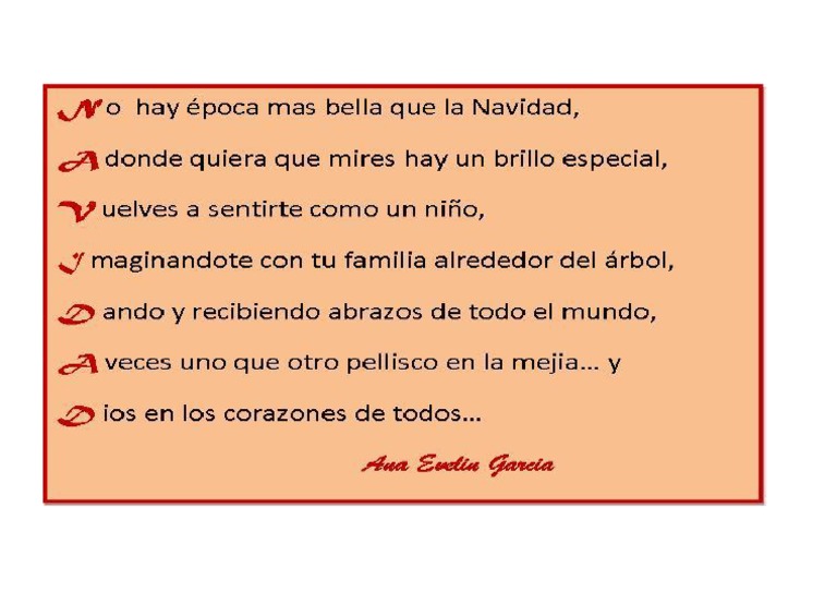 Acrostico de Navidad | PDF