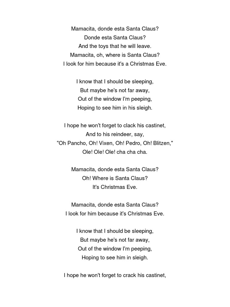 Mamacita Donde Esta Santa Claus | PDF | Art