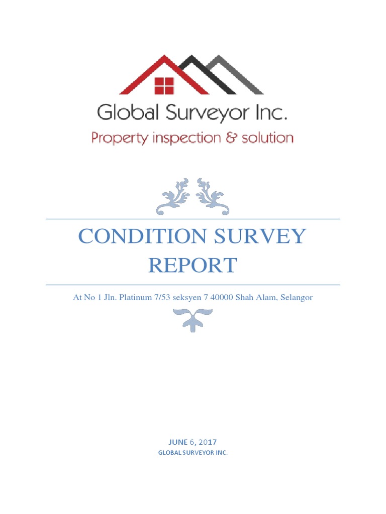 Building Condition Survey Report | PDF | Roof | Wall