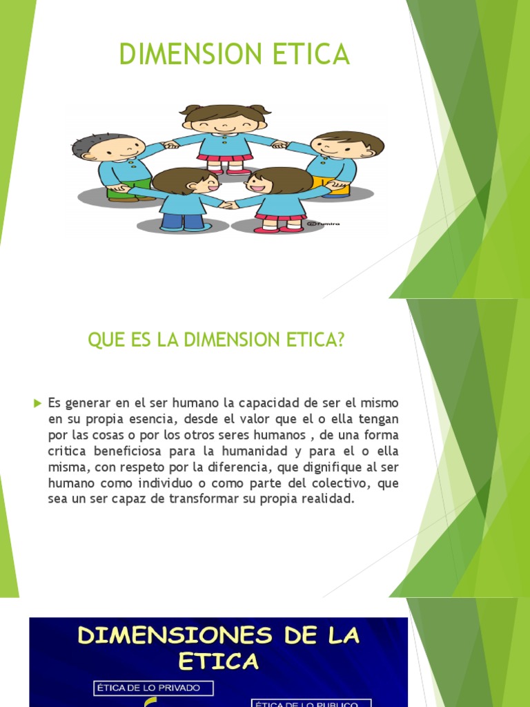 Dimension Etica - Pptxyuu | PDF | Ciencias sociales