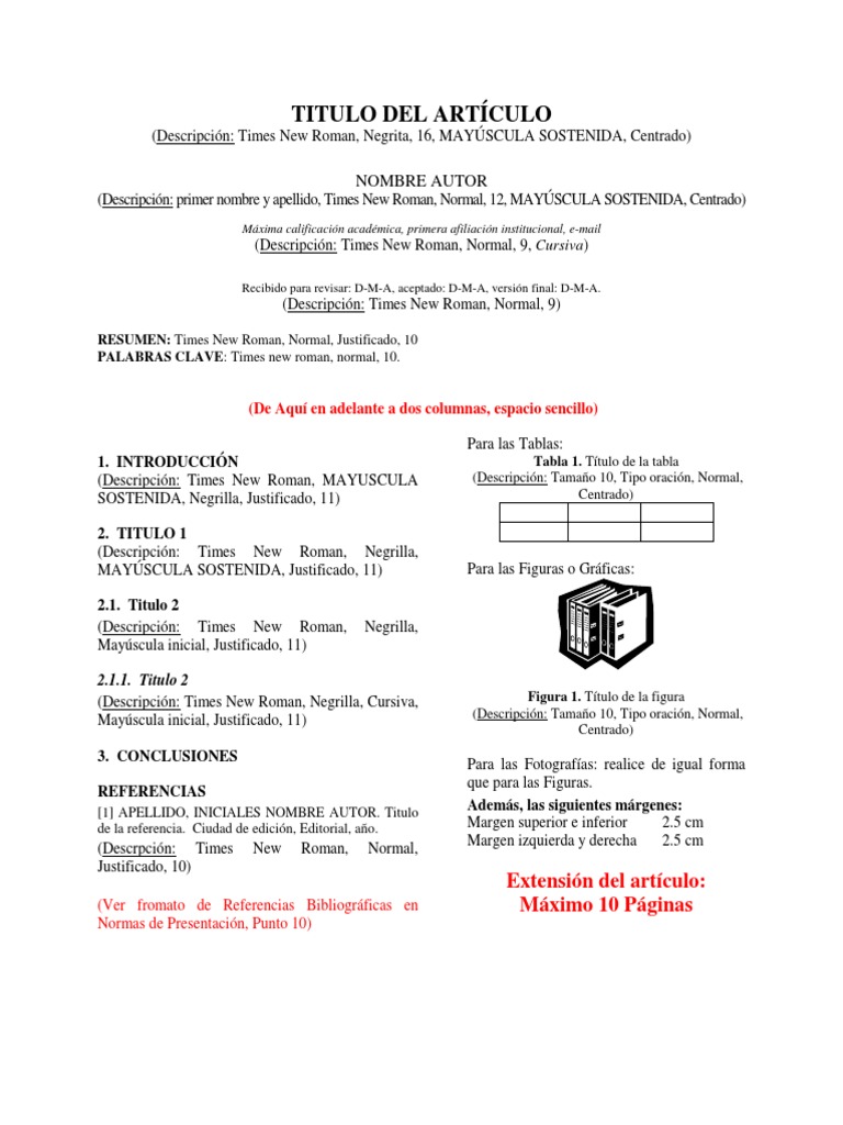 Formato Articulo Revista DYNA | PDF | Publicación | Comunicación escrita