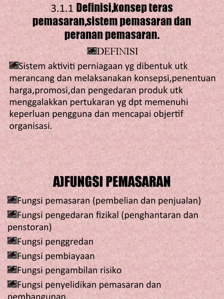 Rancangan Pemasaran | PDF