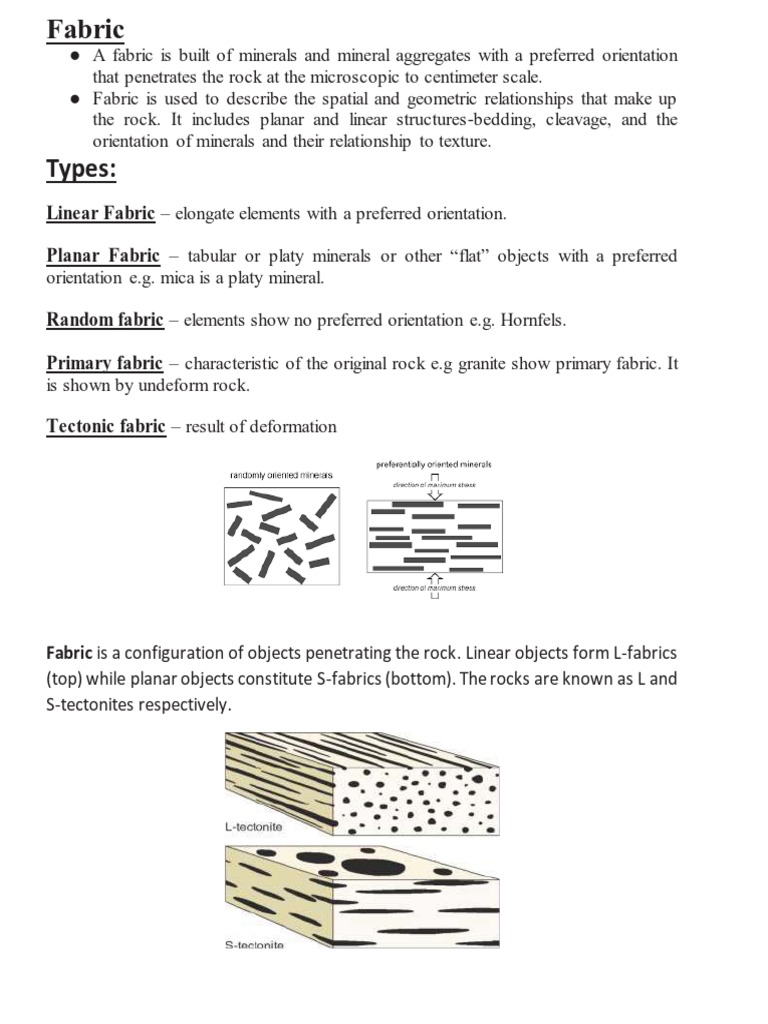 Foliation and Lineation | PDF | Rock (Geology) | Sedimentary Rock