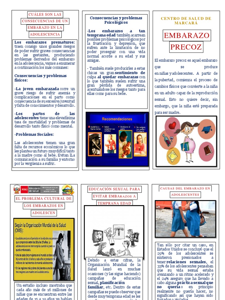 Triptico El Embarazo Precoz En La Adolescencia El Emb - vrogue.co Triptico El Embarazo Precoz En La Adolescencia El Emb - vrogue.co