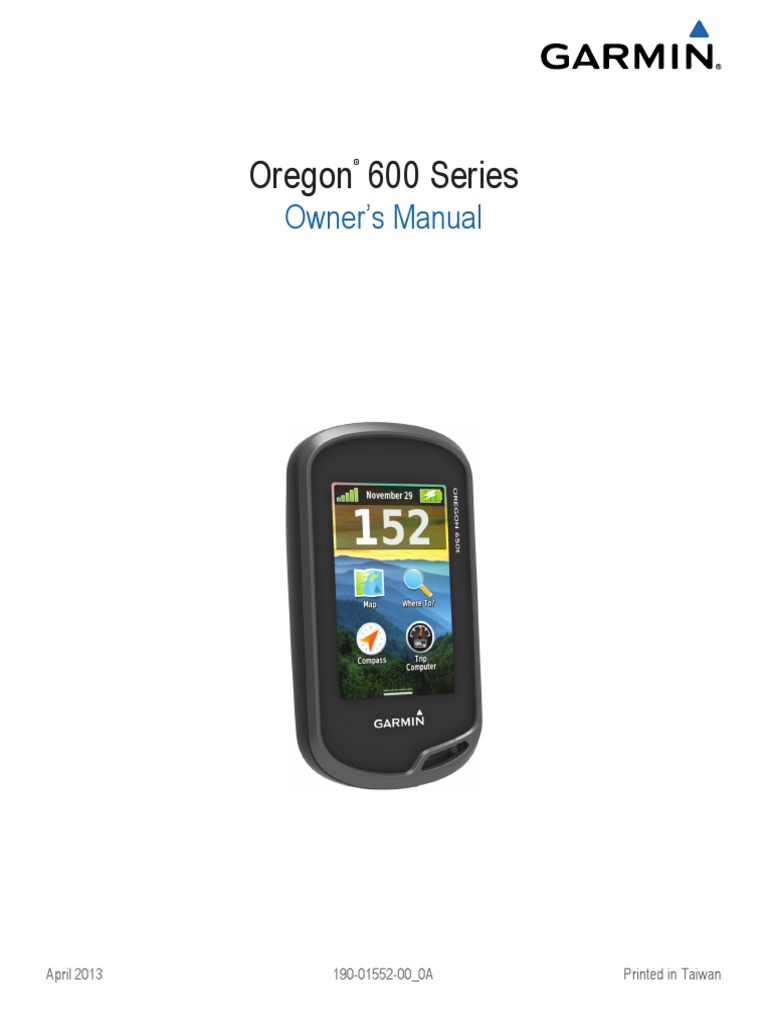 590 M Oregon 650 Manual Owner S Manual | PDF | Usb | Battery (Electricity)