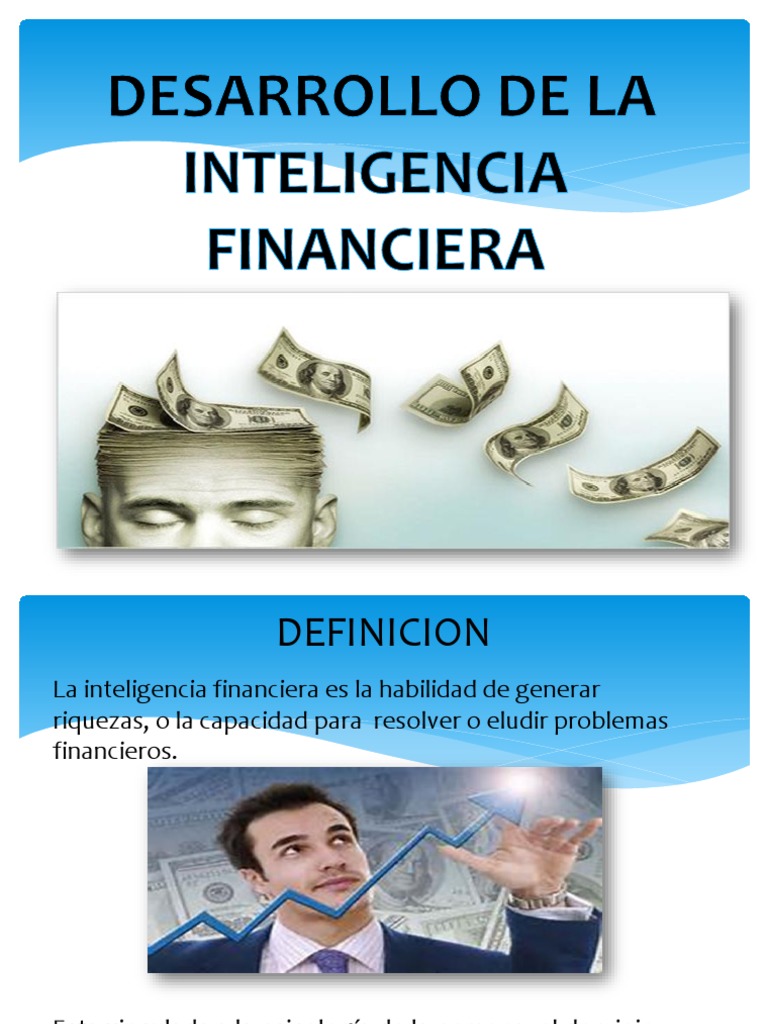 Inteligencia Financiera | PDF | Ahorro | Presupuesto