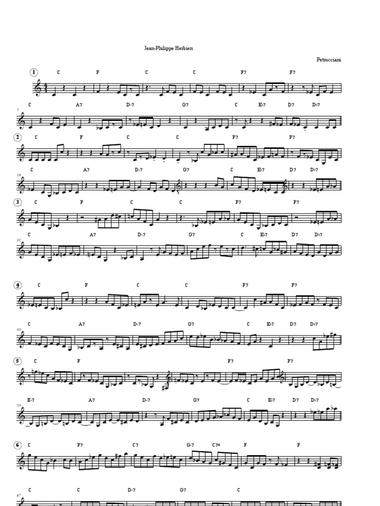 Michel Petrucciani Impro | PDF