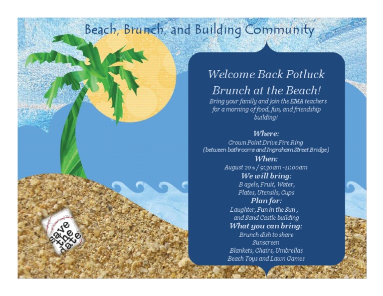 EMA Welcome Back Brunch 2017-2018 | PDF