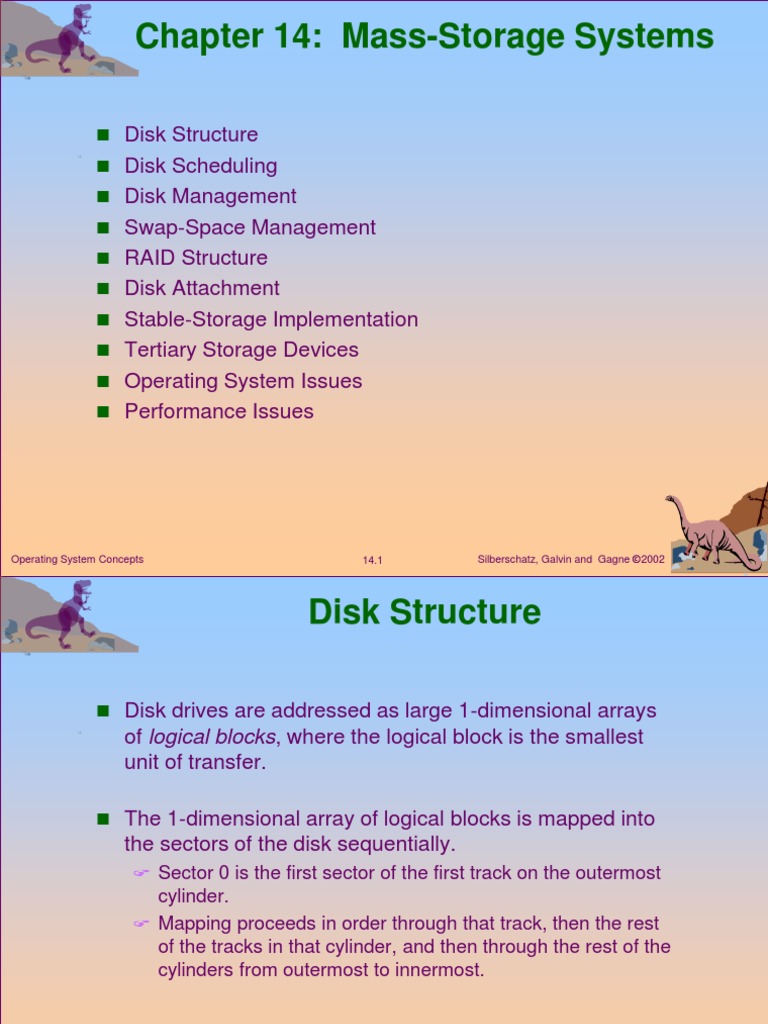 Chapter 14: Mass-Storage Systems | PDF | Disk Storage | Booting