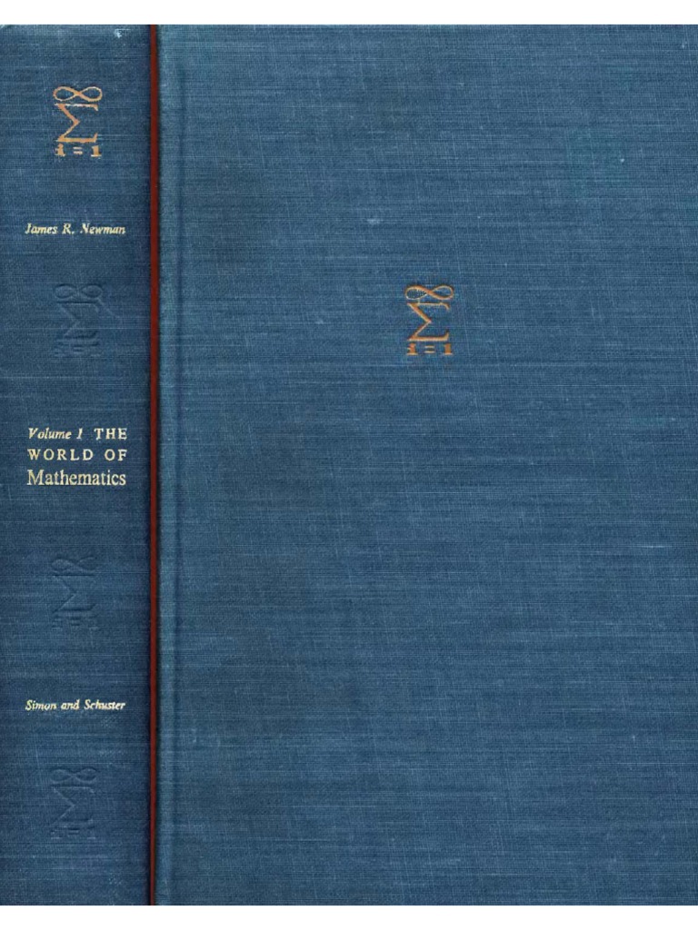 James Roy Newman The World of Mathematics (Vol 1) | PDF