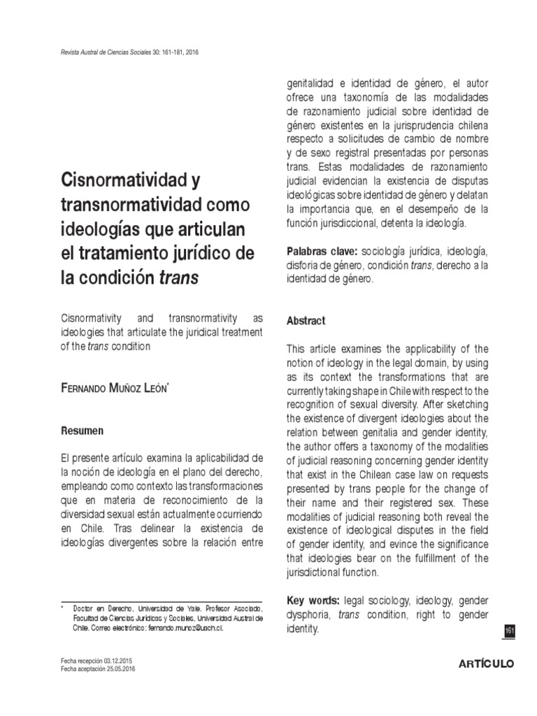 Cisnormatividad | PDF | La sexualidad humana | Ideologías