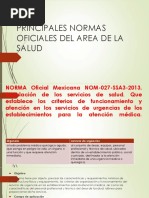 NORMA Oficial Mexicana NOM-025-SSA3-2013, para La Organización y Funcionamiento de Las Unidades ...