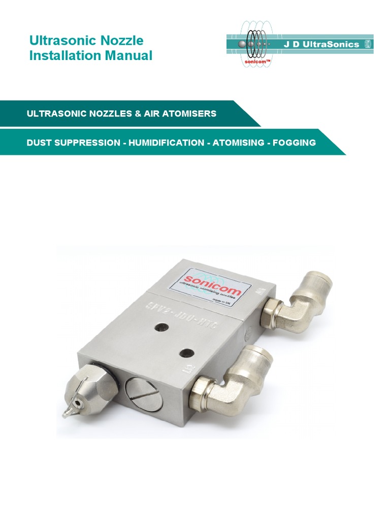 Instructions Guide To Installation | PDF | Valve | Nozzle